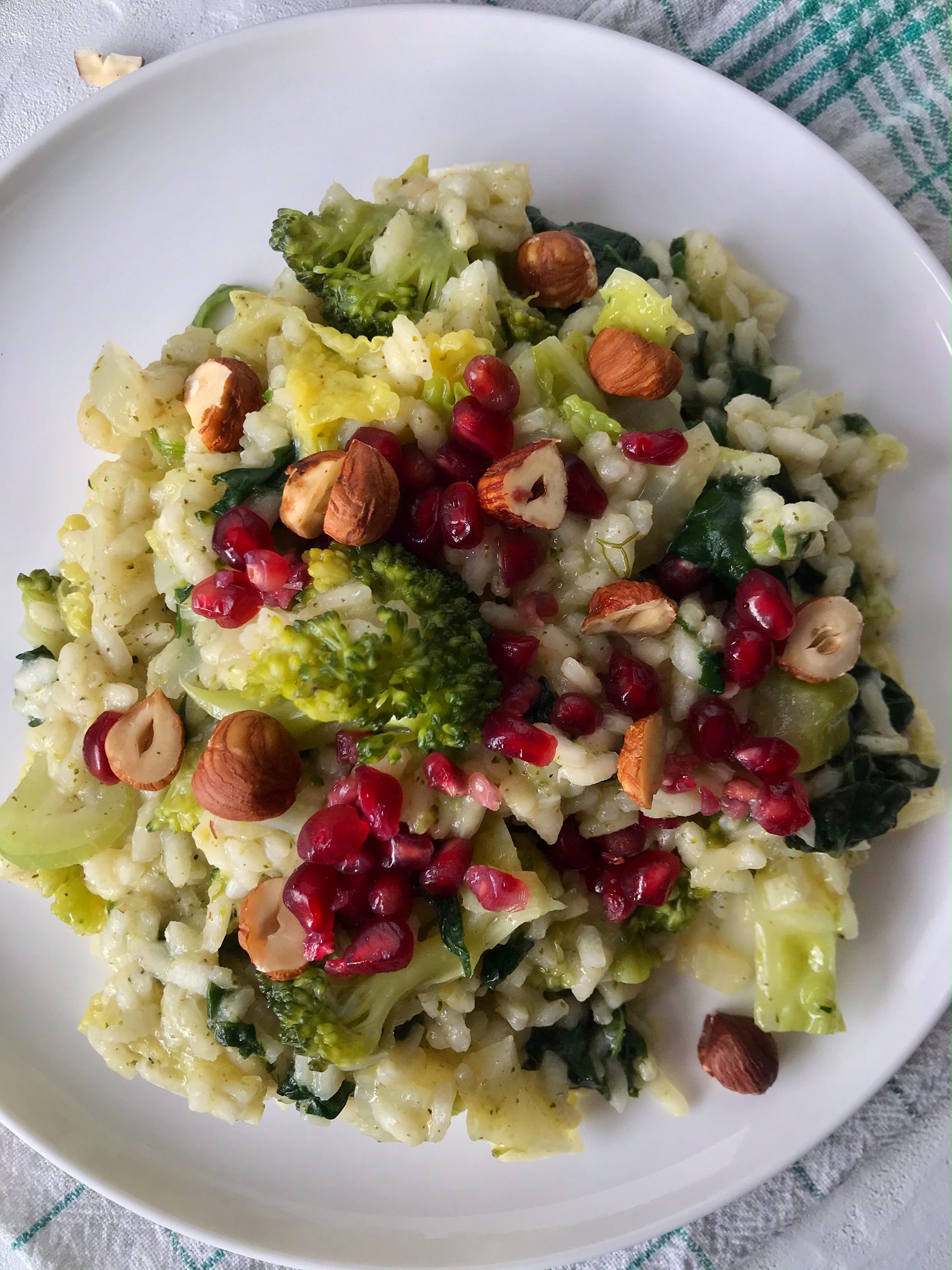 Green Risotto with broccoli | Flavour Dreams